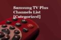 Samsung TV Plus Channels List in 2026 [Updated & Categorised]