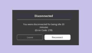 Roblox error code 278: What does it Mean and How To Fix?
