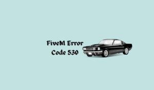 FiveM Error Code 530 - Fix it in minutes