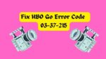 HBO Go Error Code 03-37-215- How to fix in Minutes