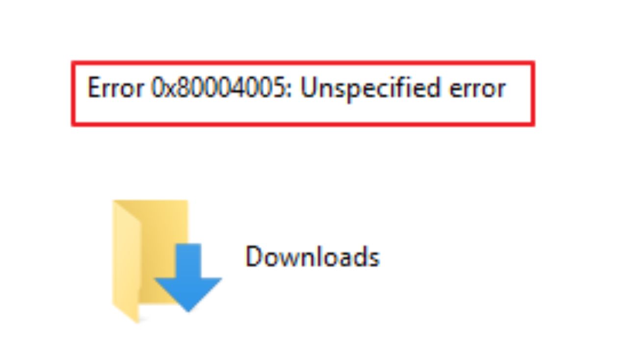 How to Fix Error code 0x80004005 on Windows 11/10 PC, Minecraft, Xbox or Outlook?