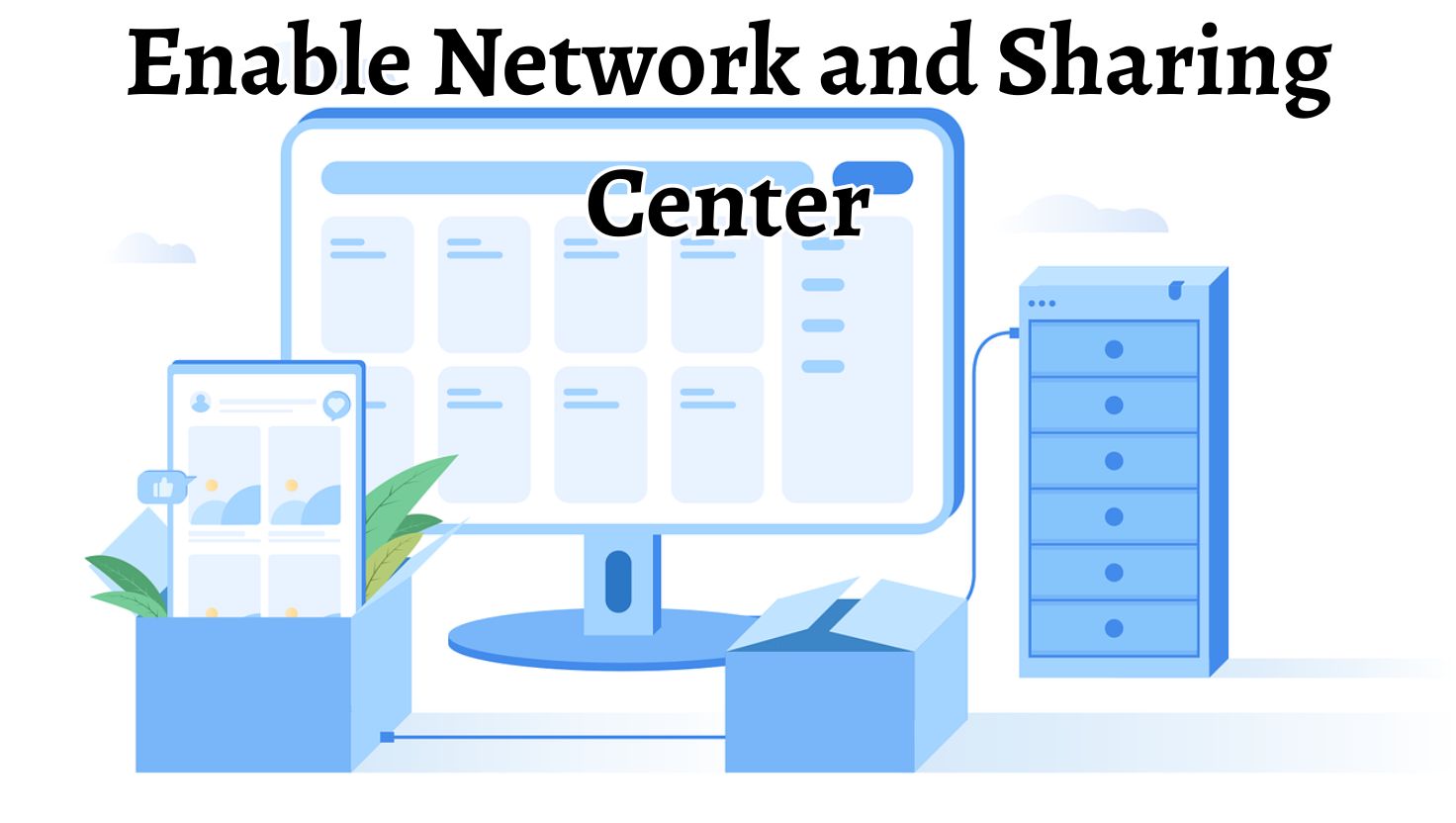How to Enable Network and Sharing Center in Windows 11 or 10?